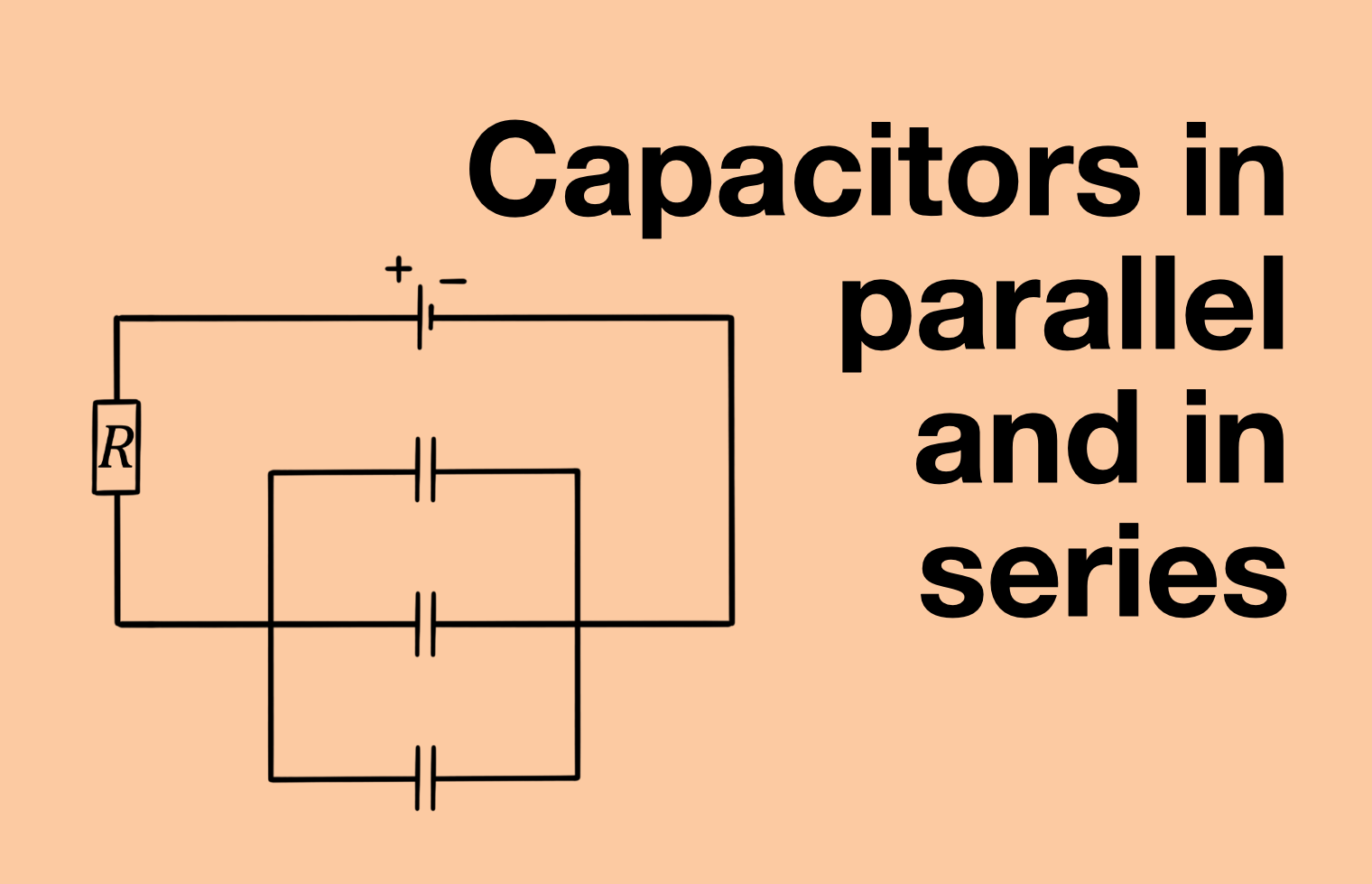 Capacitors in Parallel and in Series for A Level Physics - Science Sanctuary